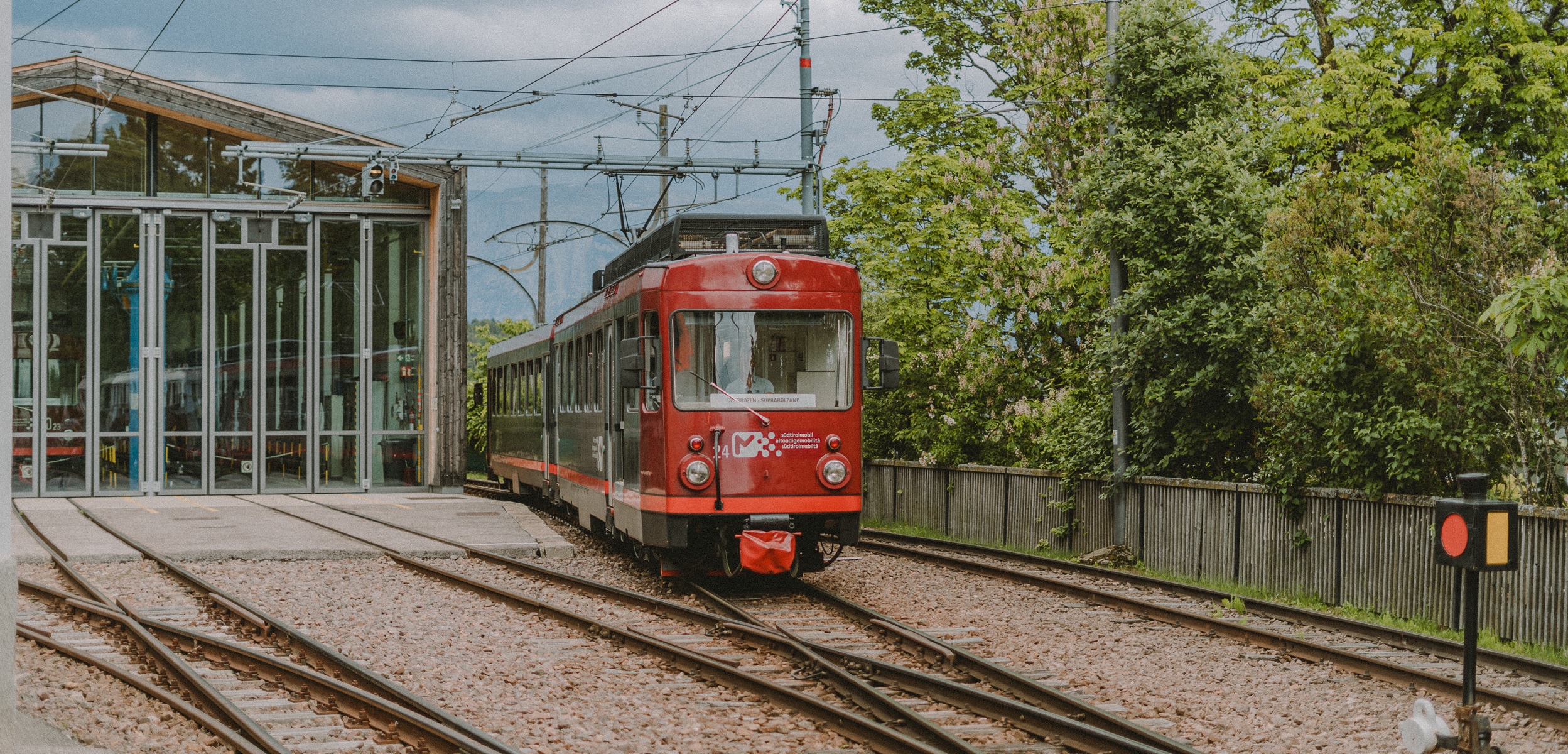 Mobilität am Ritten in Südtirol - Ritten, das Sonnenplateau bei Bozen