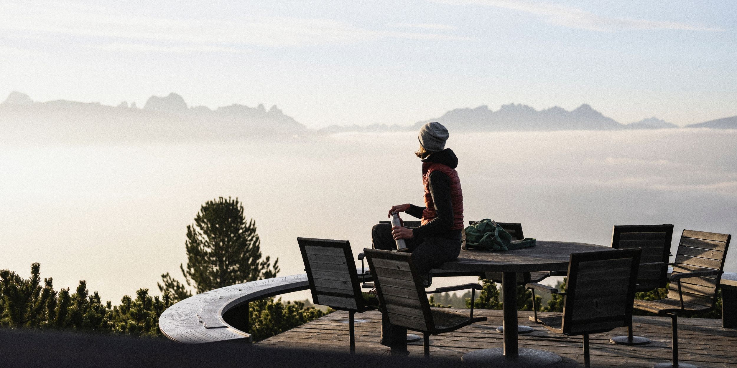 Welcome to the sunny Renon mountain in Italy / Dolomites